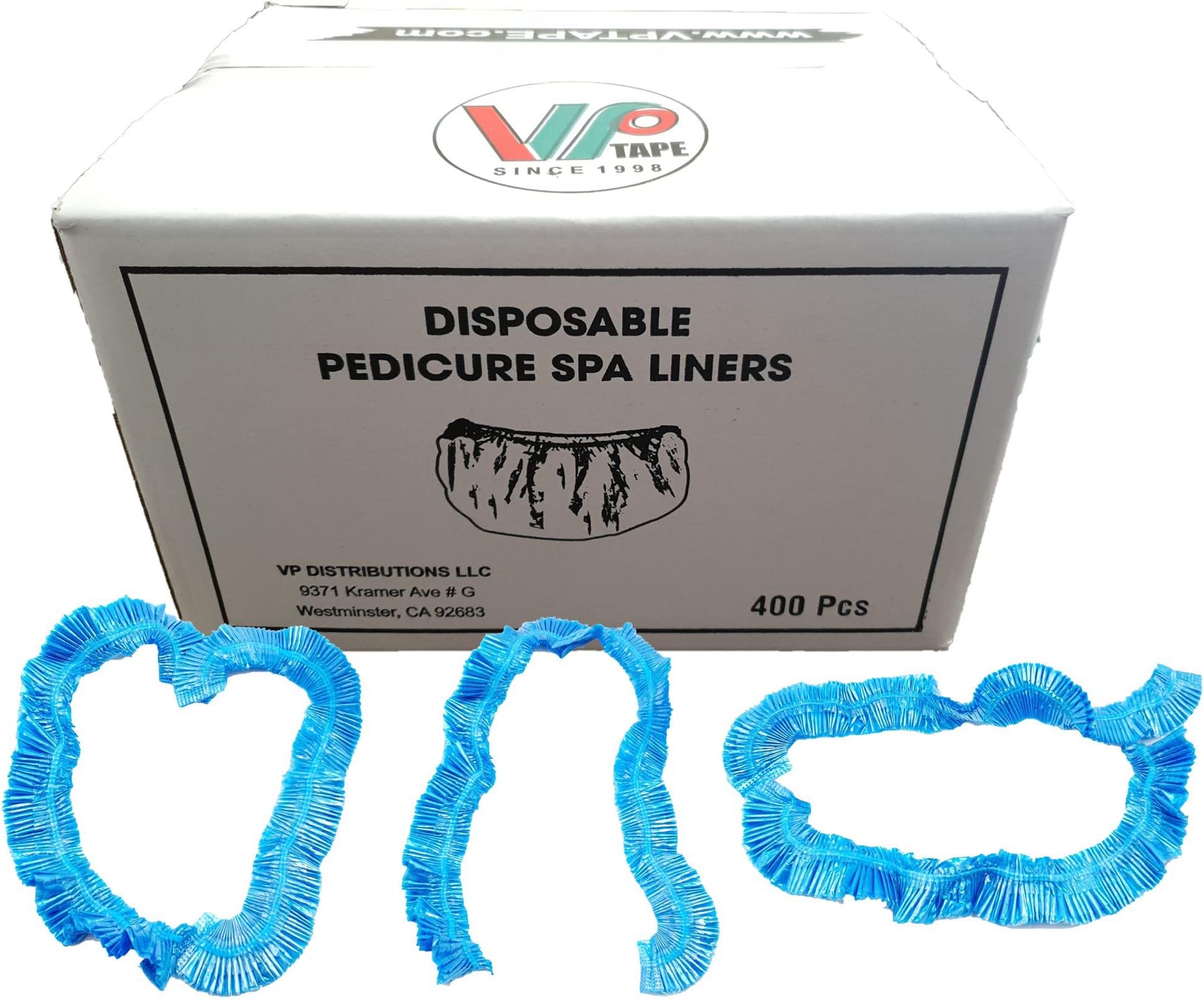 Amazon.com: TP Plastic Pedicure Bags for Feet Pedicure Liners ...