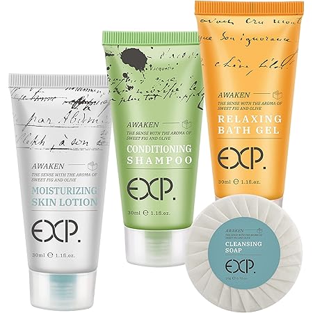 Amazon.com : 100 pcs Hotel Amenities Bundle: 25 Bath Bars, 25 Shampoo ...
