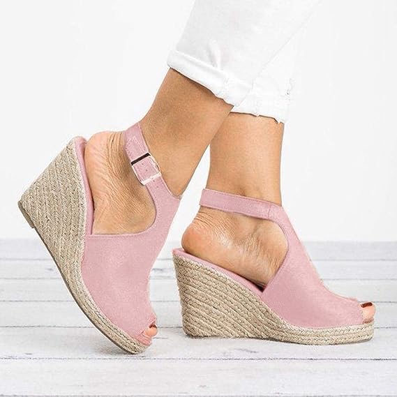 Amazon.com: Sandals Women Dressy Summer Wedge, Womens Espadrille Wedge ...
