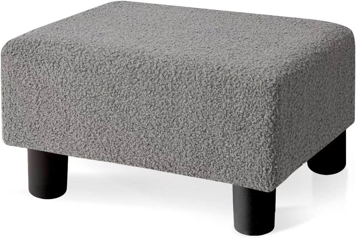 Amazon.com: BRIAN & DANY Small Foot Stool Ottoman, Footstool with Legs ...