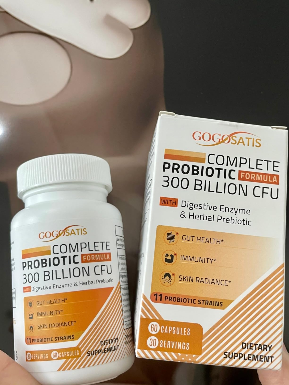 $3/mo - Finance Probiotics for Women & Men, 300 Billion CFU 11 Strains ...