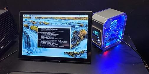 Amazon.com: Pironman Mini PC Case for Raspberry Pi - Aluminum Alloy ...