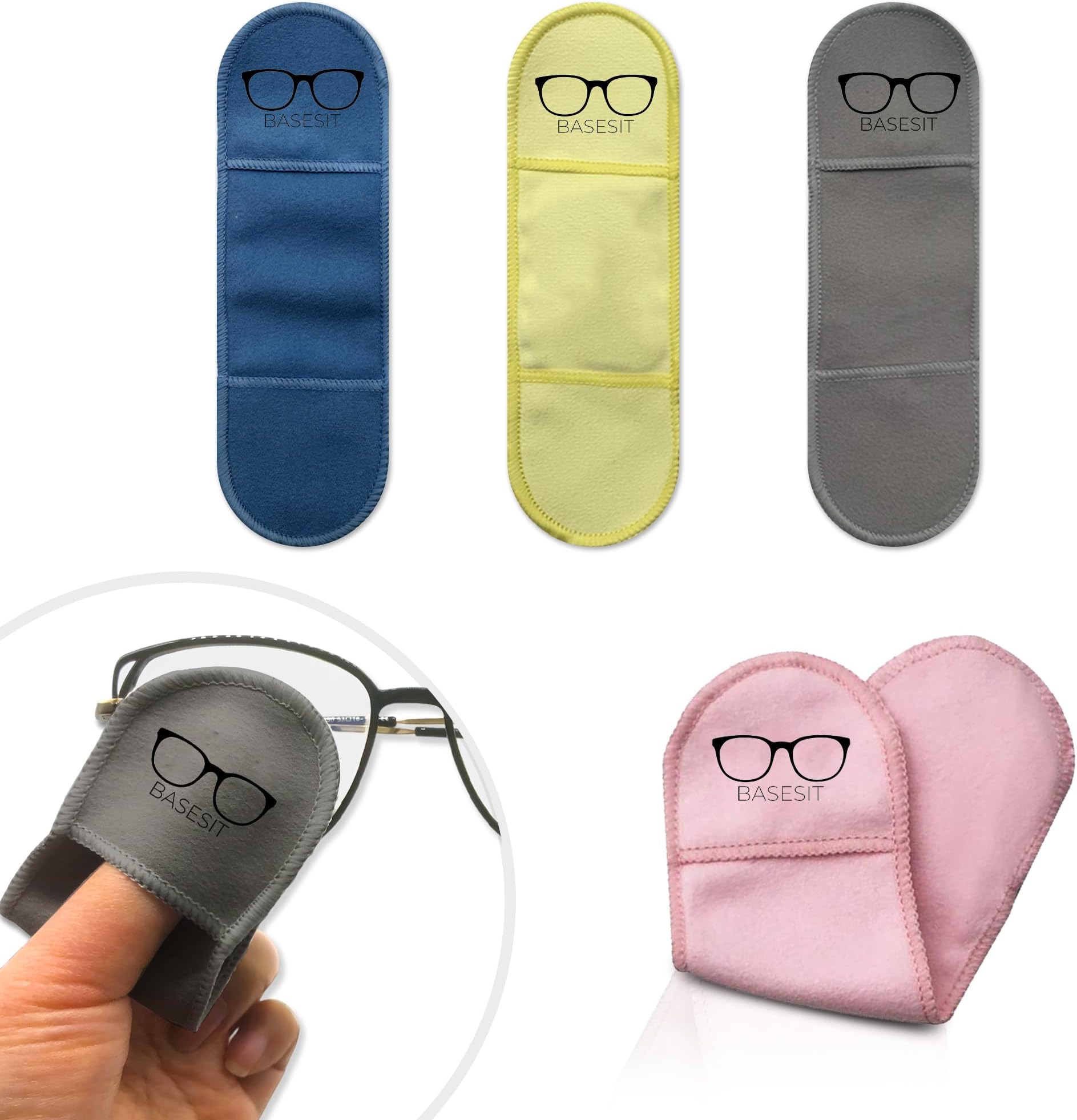 Amazon.com: SooGree Glasses Cleaning Cloth Lens Microfiber Eyeglasses ...