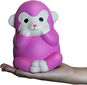 Amazon.com: SquishMe Squishies SUPER JUMBO Slow Rising Squishy Monkey ...