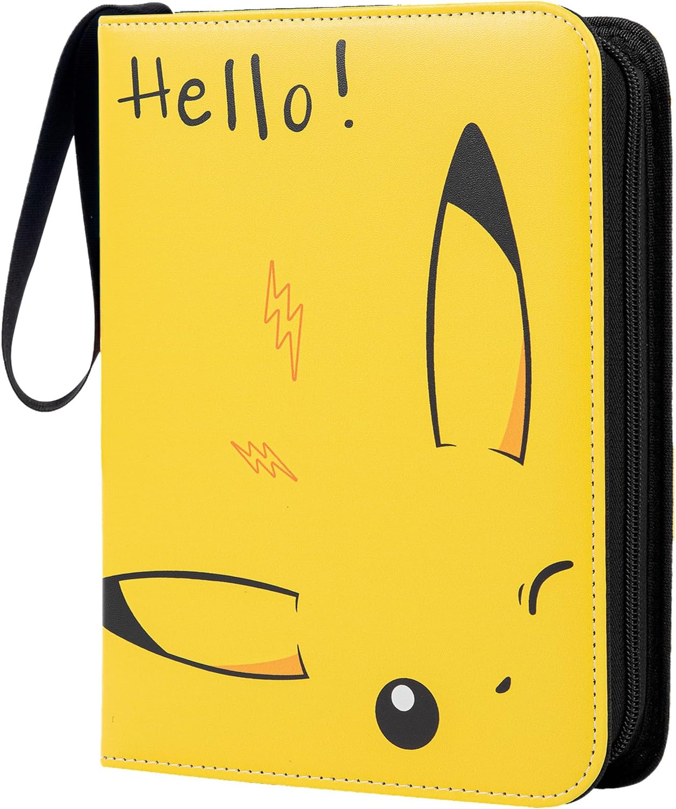 Amazon.com: OHAS Card Binder,4 Pocket Card Holder Album with 50 ...