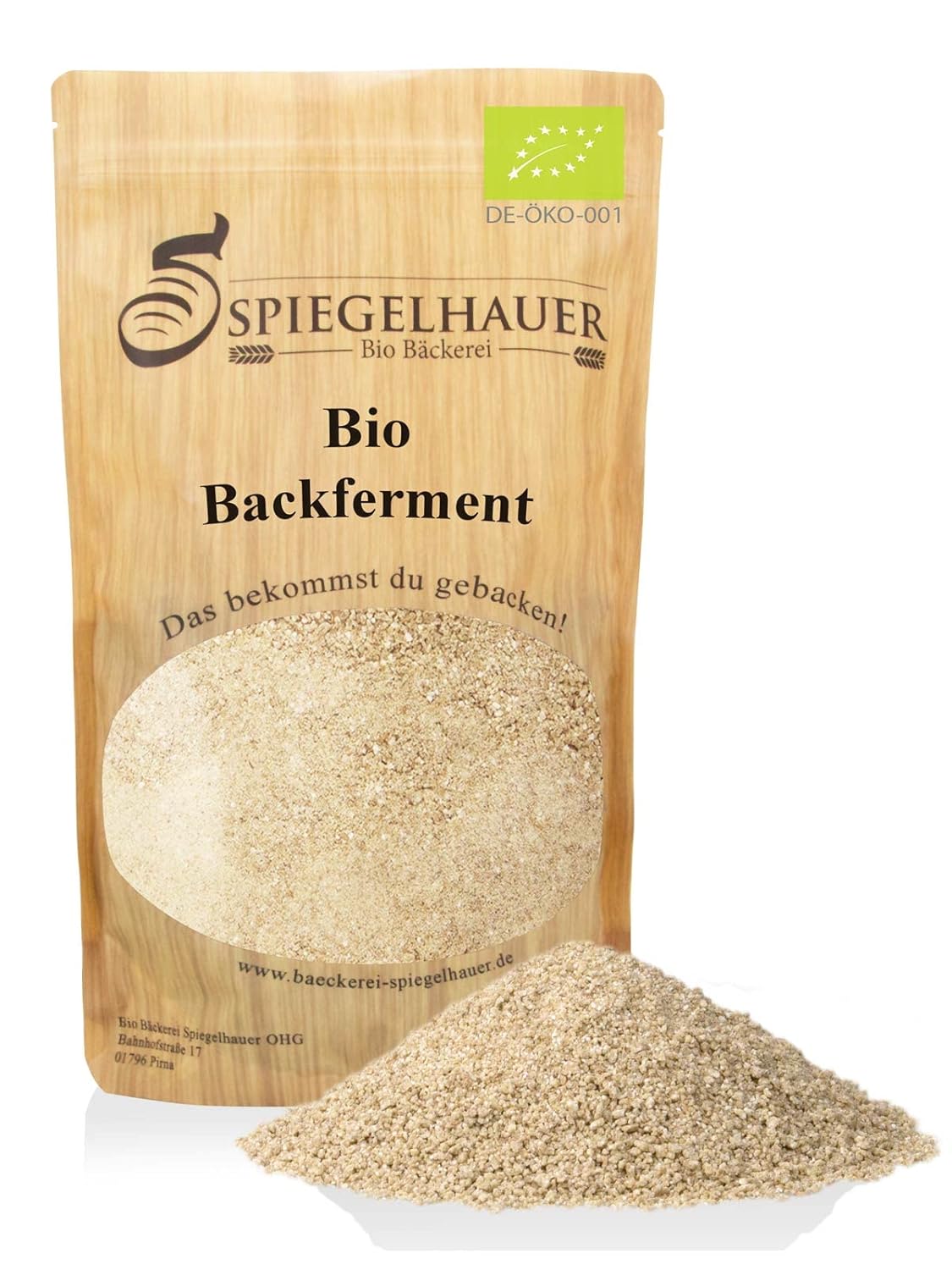 Bio Backferment backen ohne Backhefe (1 kg) : Amazon.de: Lebensmittel ...
