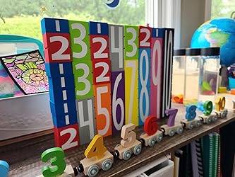 Amazon.com: Teacher Created Resources Number STAX - Stacking Foam ...