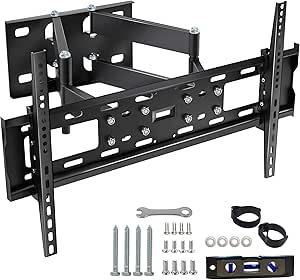 Amazon.com: Leyf Adjustable, Tilting and Swivelling TV Wall Mount - TV ...