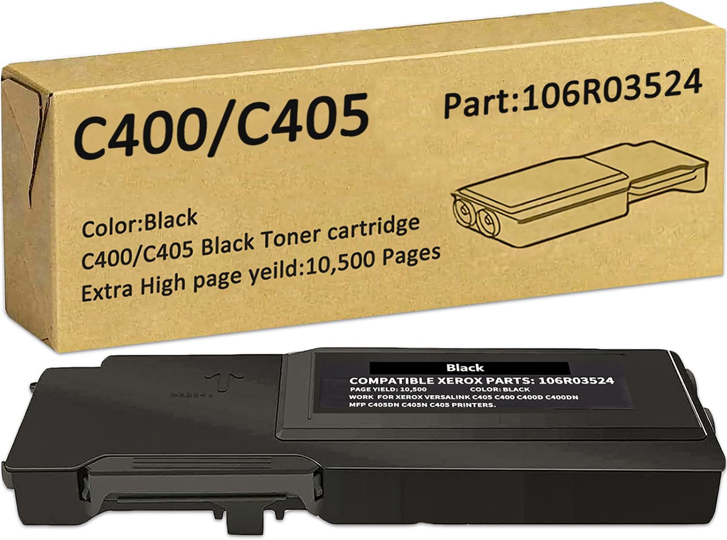Amazon.com: VersaLink C400 C405 High Capacity Toner Cartridge ...