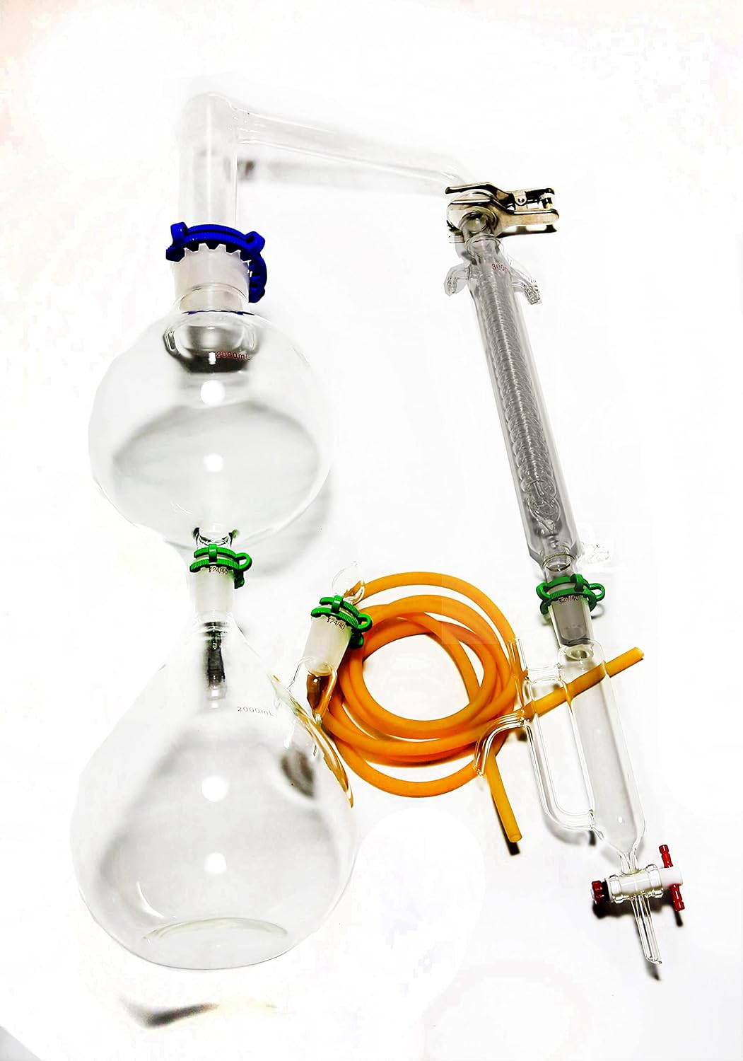Dinglab,Essential Oil steam Distillation kit,Coil Reflux Condenser,All ...