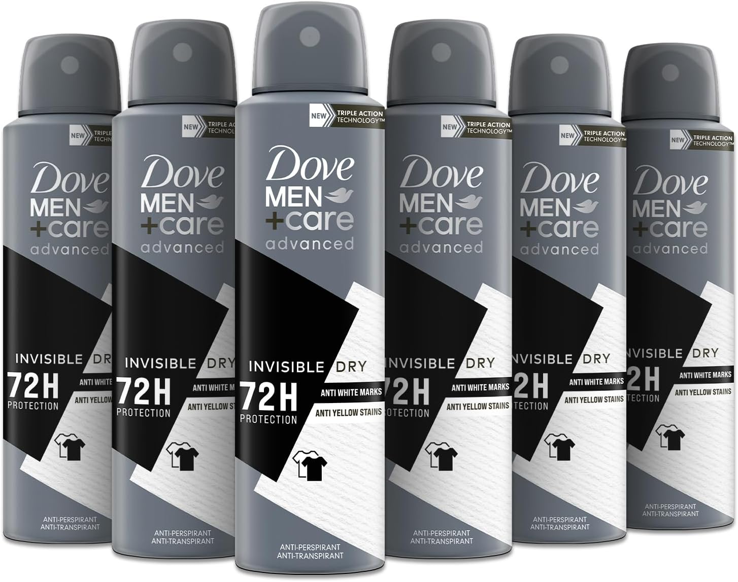 Dove Deodorante Dove Men + Care Invisible Dry Spray Advanced Care ...