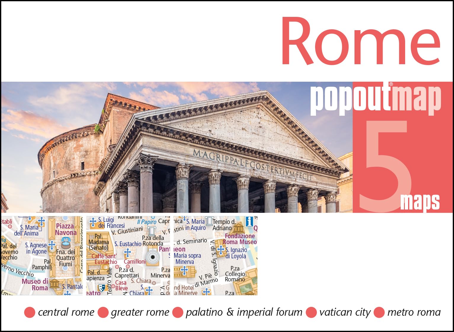 Rome PopOut Map (PopOut Maps): Maps, PopOut: 9781910218891: Amazon.com ...