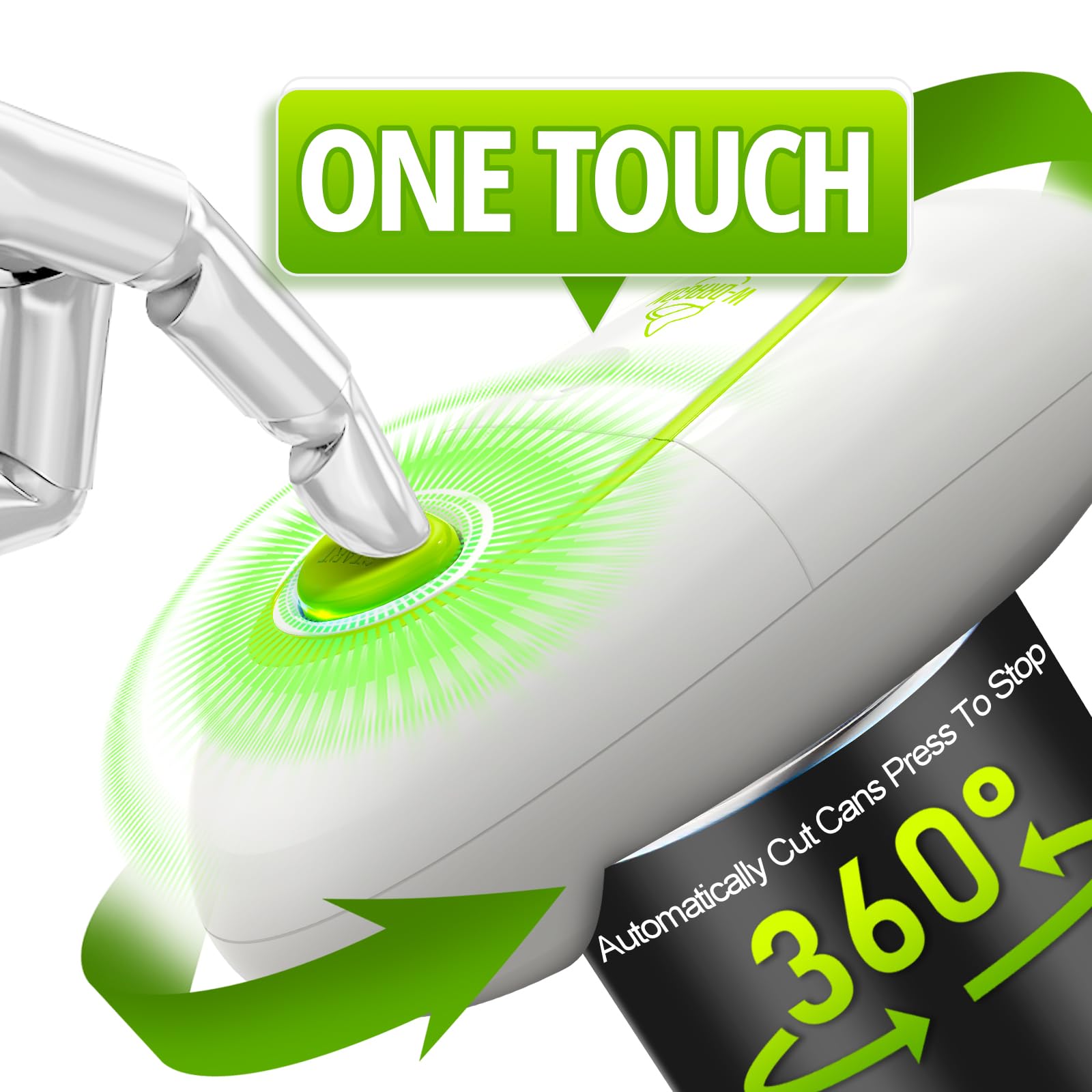 Snapklik.com : Electric Can Opener, One Touch Electric Can Openers For ...
