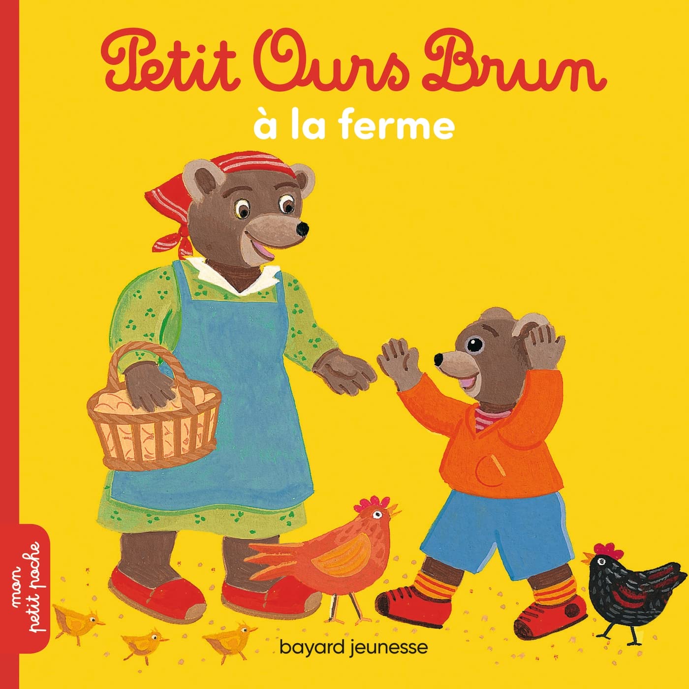 Amazon.com: Petit Ours Brun à la ferme: 9782747052375: Aubinais, Marie ...