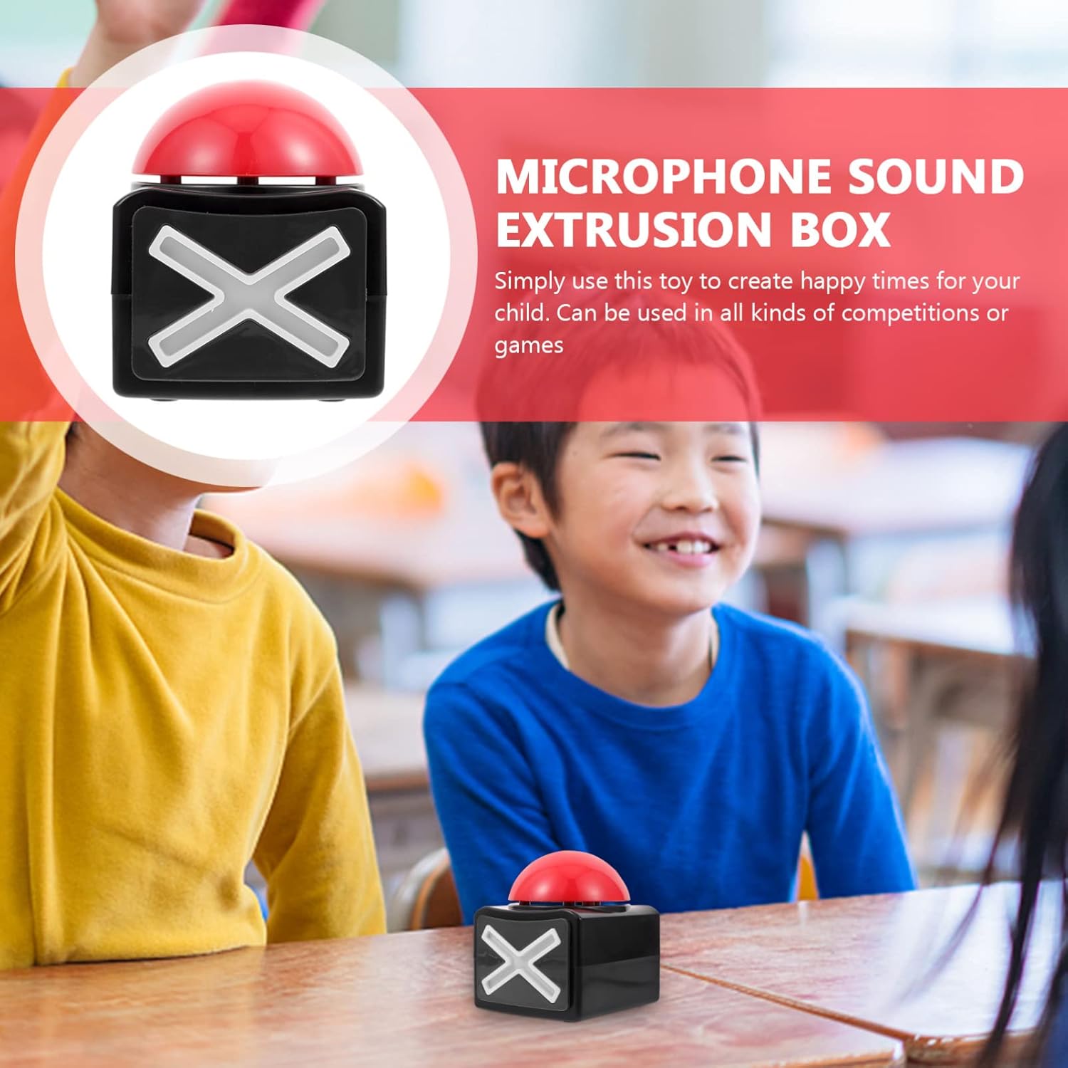 Electronic Game Answer Buzzer Button: Game Buzzer Alarm Sound Play ...