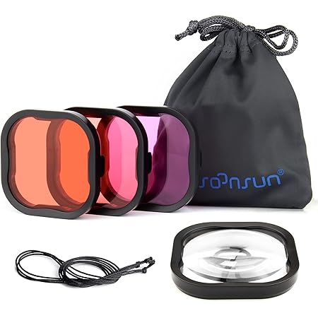 Amazon.com : PolarPro Red Filter for GoPro Hero8 : Electronics