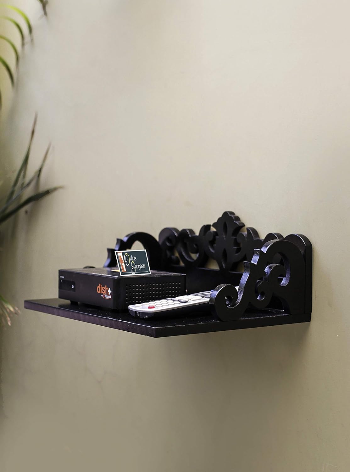 Onlineshoppee Beautiful Design AFR2937 Set Top Box Shelf (Black ...