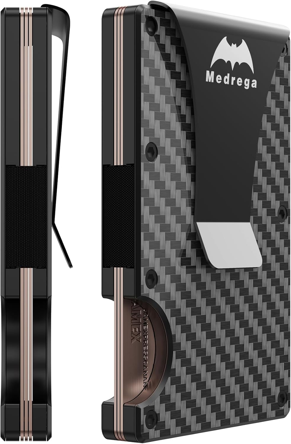 Amazon.com: Mens Metal-Wallet with Money Clip: Wallet for Men Slim ...