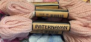 Amazon.com: Paternayan Needlepoint 3-ply Wool Yarn-Color-325-PLUM-MINI ...