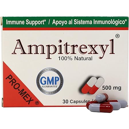 Amazon.com: Ampitrexyl Plus, 100% Natural, Antioxidant, 30 Capsules ...