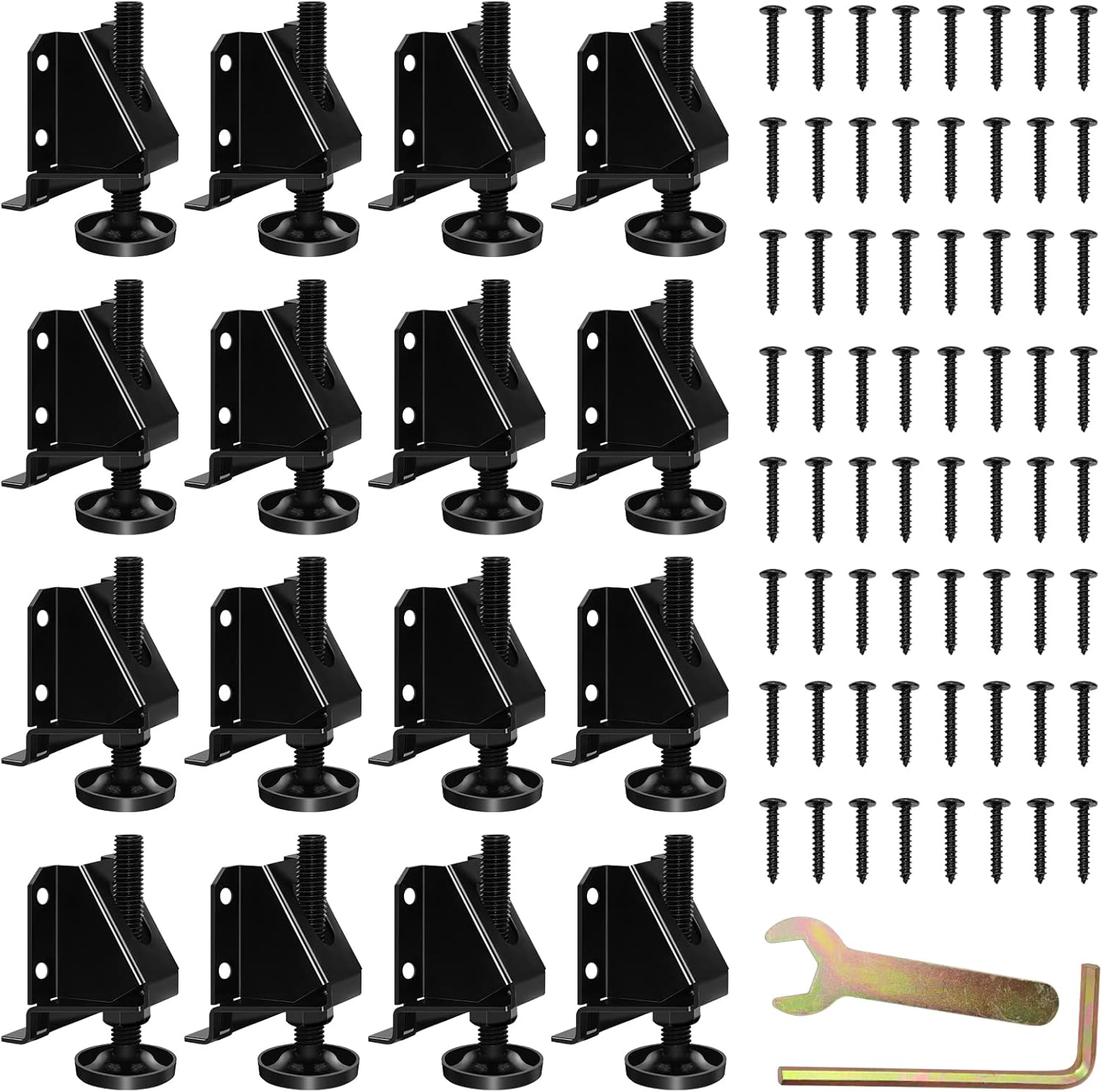 Amazon.com: [LOSCHEN] 16 PCS Heavy Duty Adjustable Leveling Feet for ...