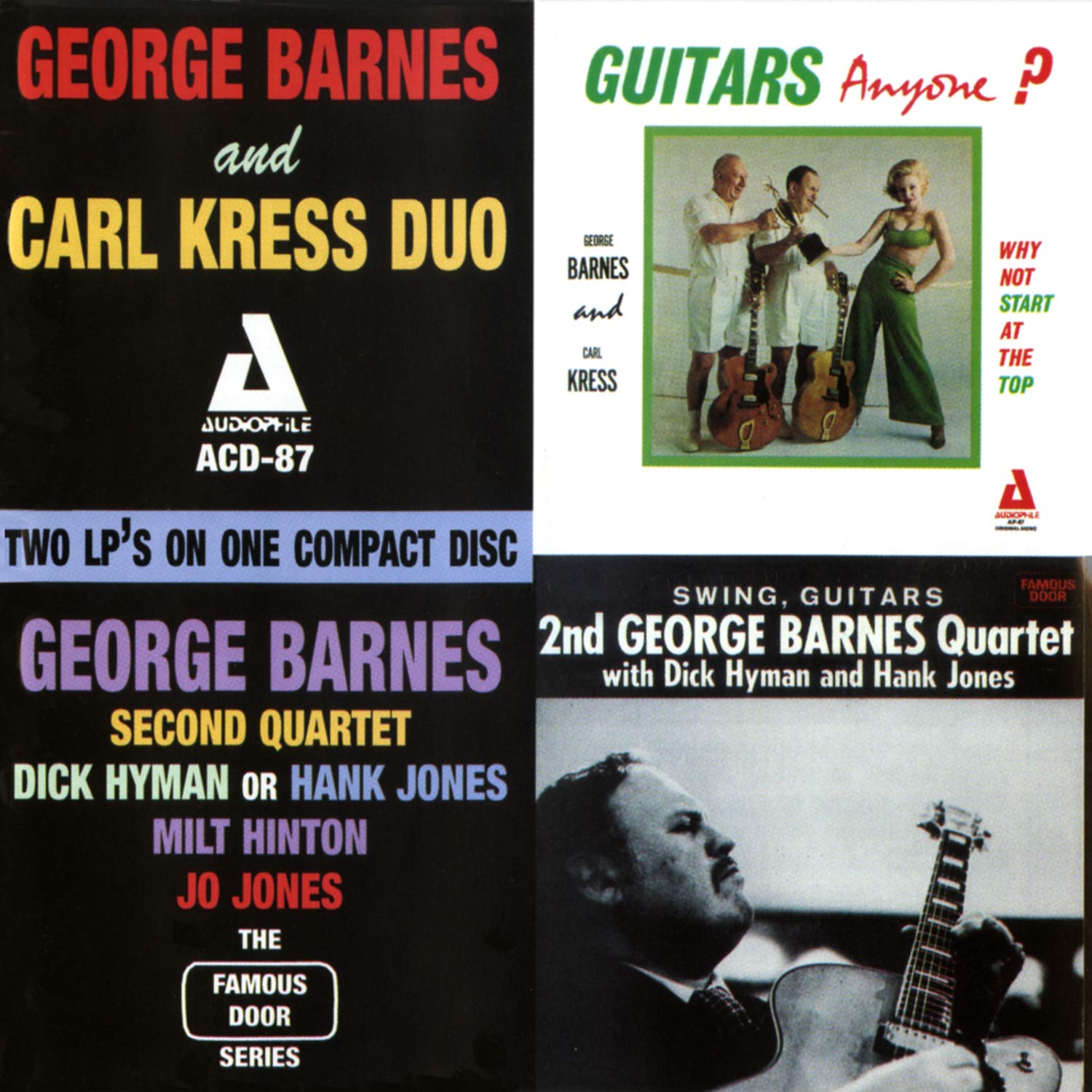 George Barnes - Guitars Anyone?/Swing Guitars - Amazon.com Music