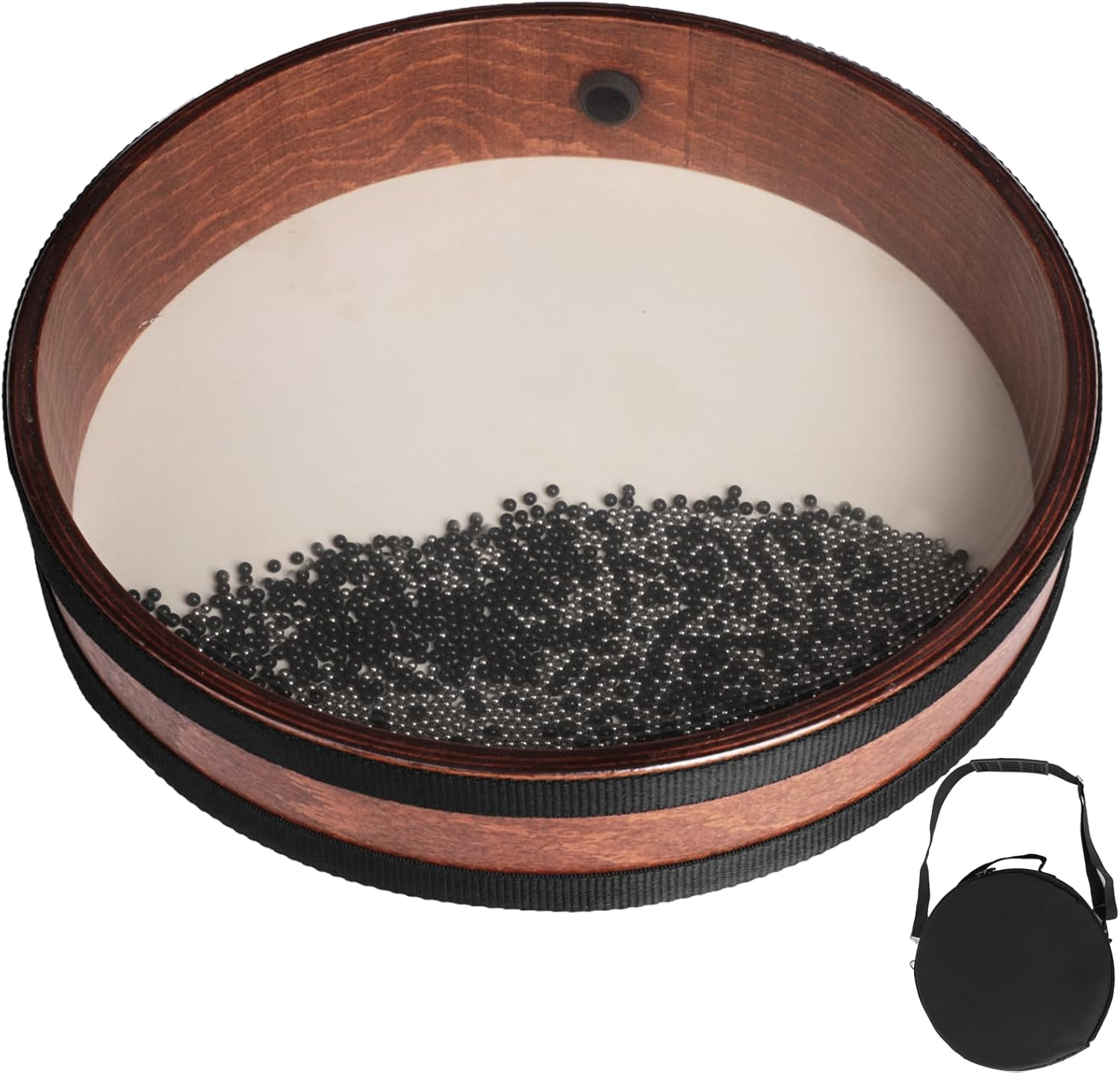 Amazon.com: 12 Inch Professional Ocean Wave Drum - Goatskin Drum with ...