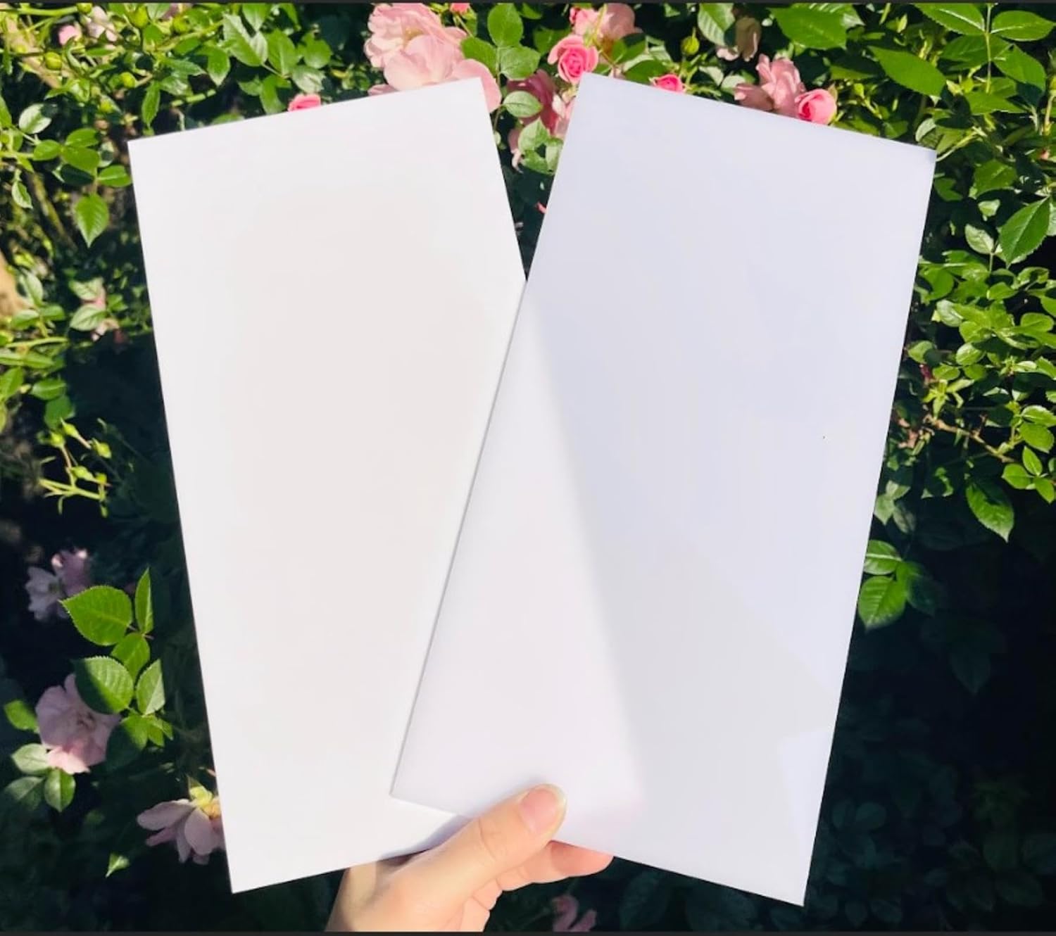 Amazon.com: Translucent White Cast Acrylic Plexiglass Sheets (2 Pack) 1 ...
