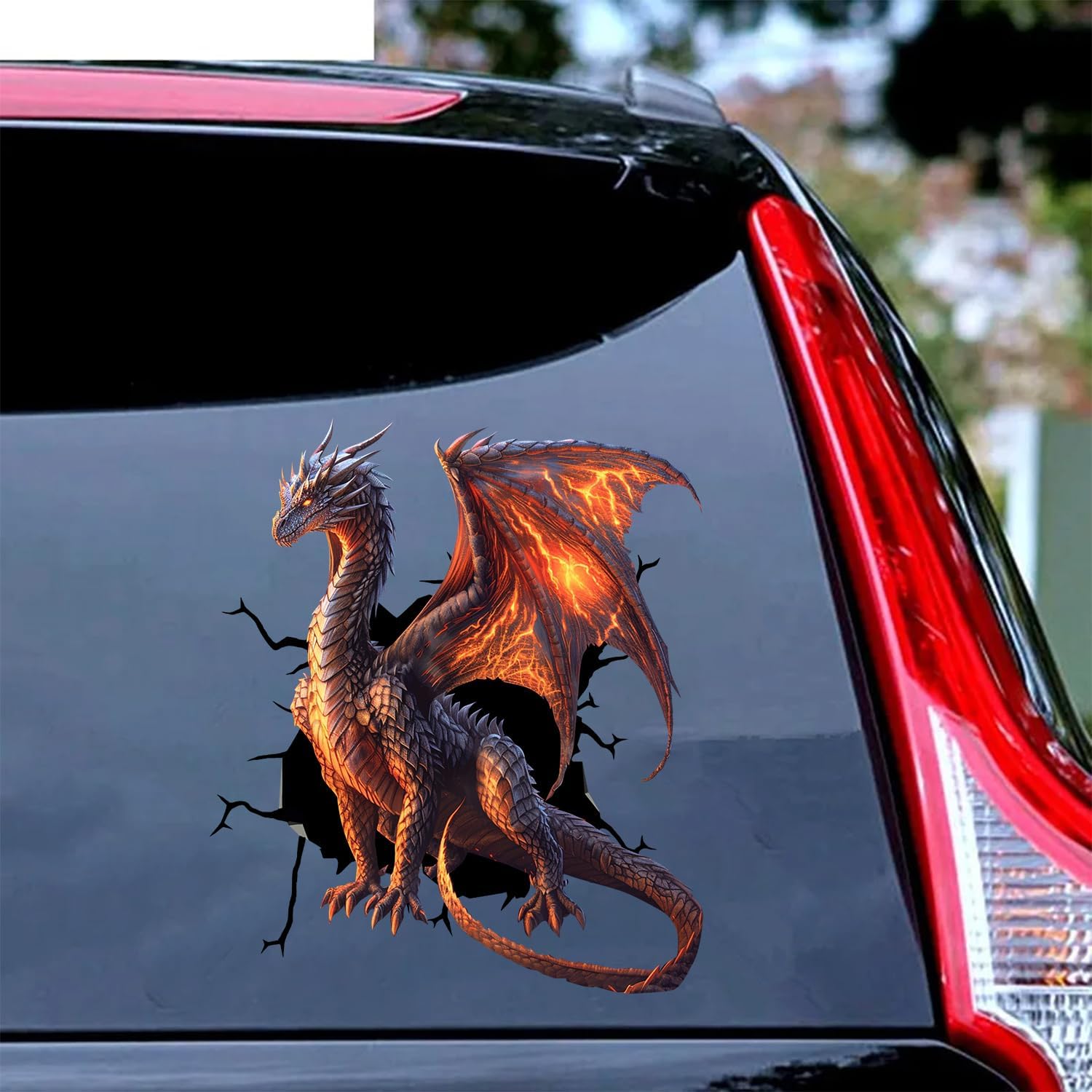 Amazon.com - Ocean Gift Dragon Car Decal, Dragon Stickers - 3D ...