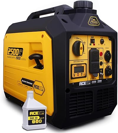 Amazon.com : Aceup Energy 2500 Watt Generator, Gas Inverter Generator ...