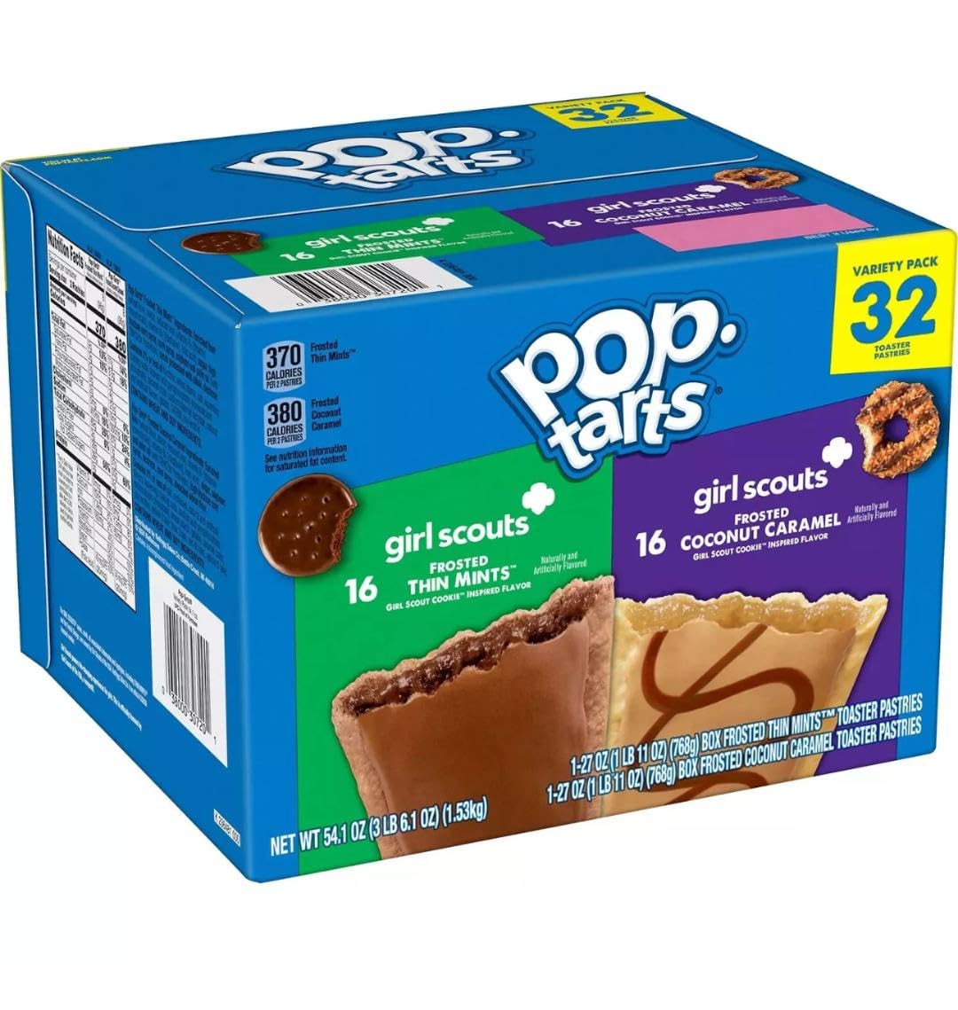 Amazon.com: (5) FIVE BOXES POP TARTS Girl Scout Cookies Variety Pack ...