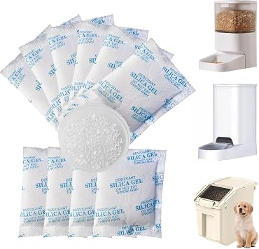 10 Packs * 30g Silica Gel Desiccant Compatible with Automatic Pet ...