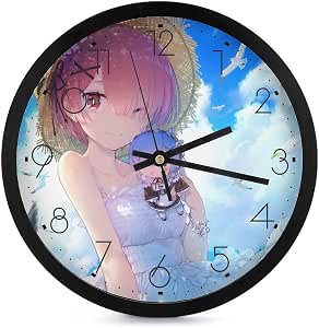 Amazon.co.jp: Lizero Lamb, Anime Character Clock, Stylish, Quartz ...