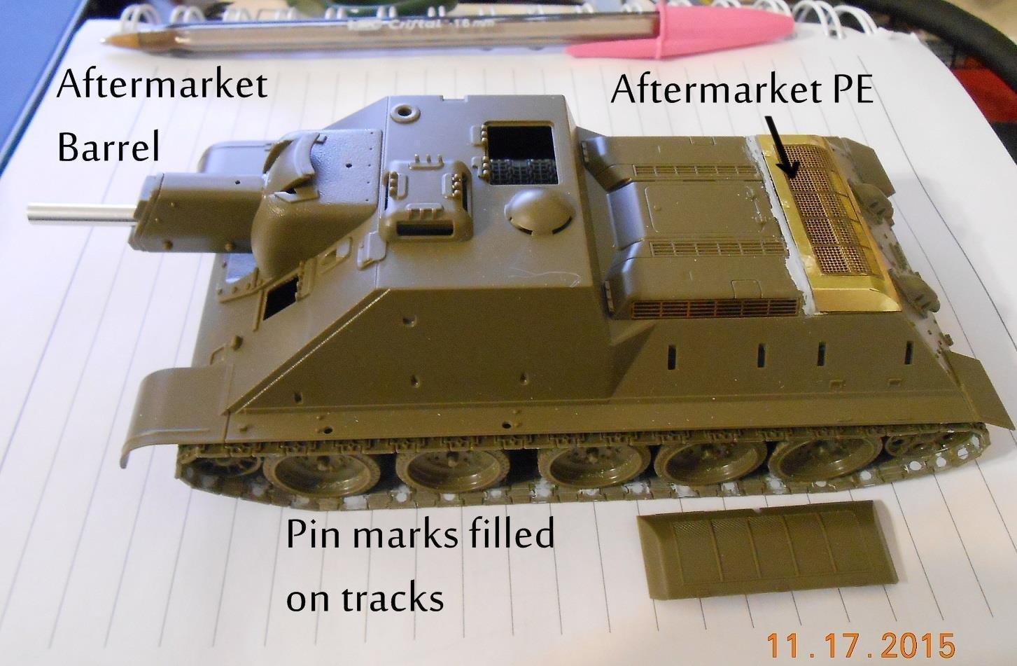 Amazon.com: Tamiya 32527 1/48 Russian Tank Destroyer SU-122 : Toys & Games