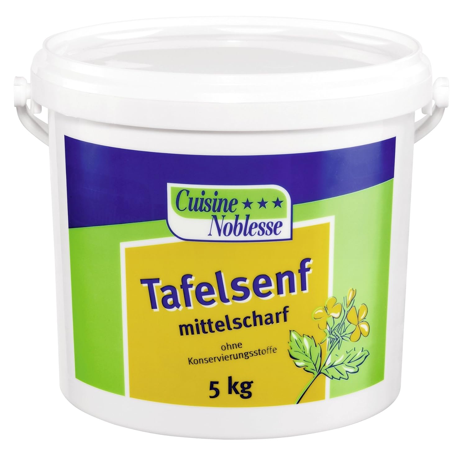 Cuisine Noblesse Tafelsenf, 1er Pack (1 x 5 kg) : Amazon.de ...