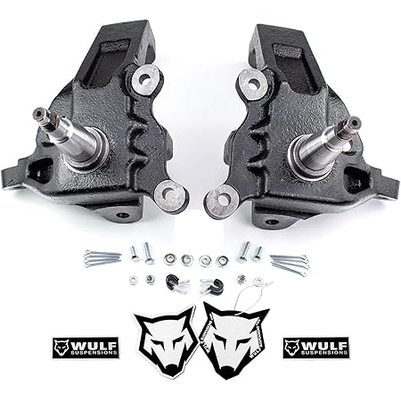 Amazon.com: Maxtrac Suspension (703535) 3.5" Lift Spindle for Ford ...