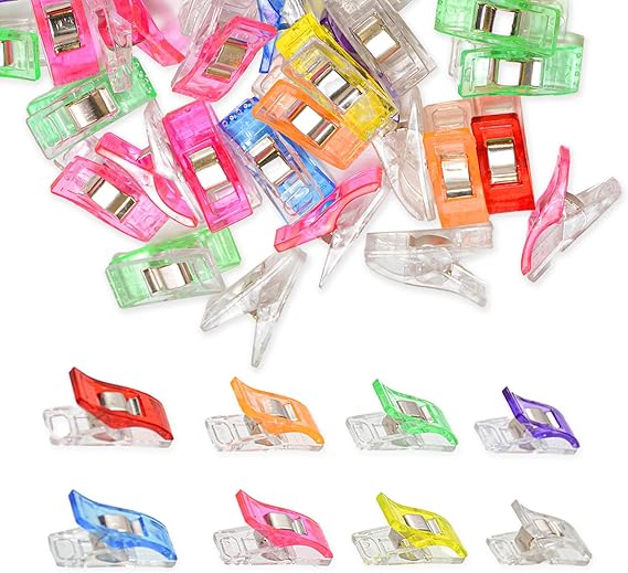 70 Pcs Heavy Duty Sewing Clips for Fabric, Non-Slip Quilting Clips ...