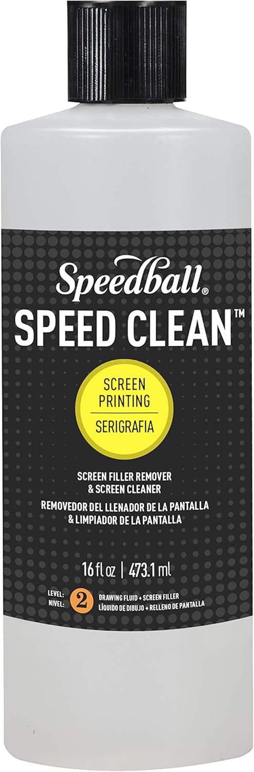 Amazon.com: Speedball Speed Clean Screen, 16 oz, Filler Removal ...
