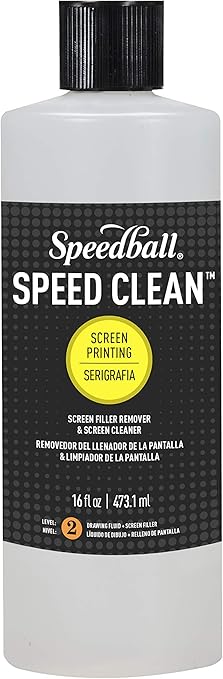 Amazon.com: Speedball Speed Clean Screen, 16 oz, Filler Removal ...