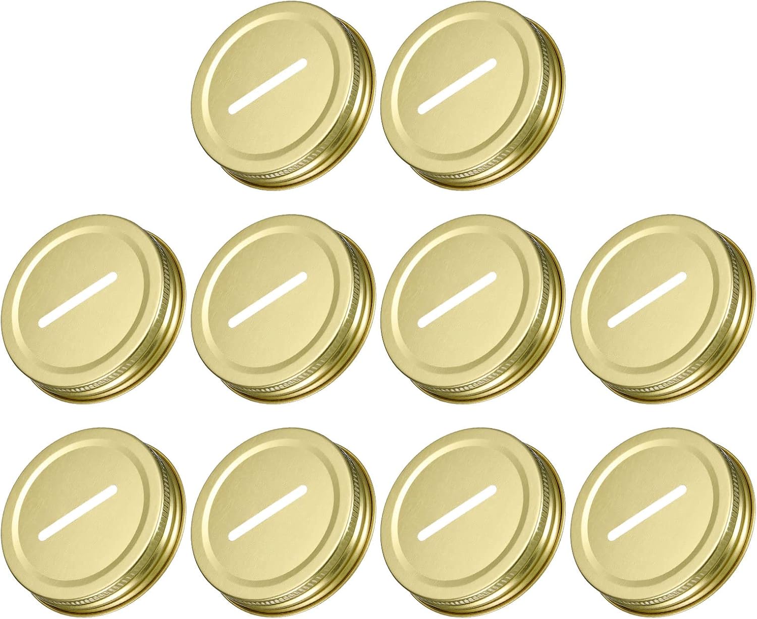 Amazon.com: uxcell Coin Slot Bank Lid for Mason Jar, 70mm/2.76" Regular ...