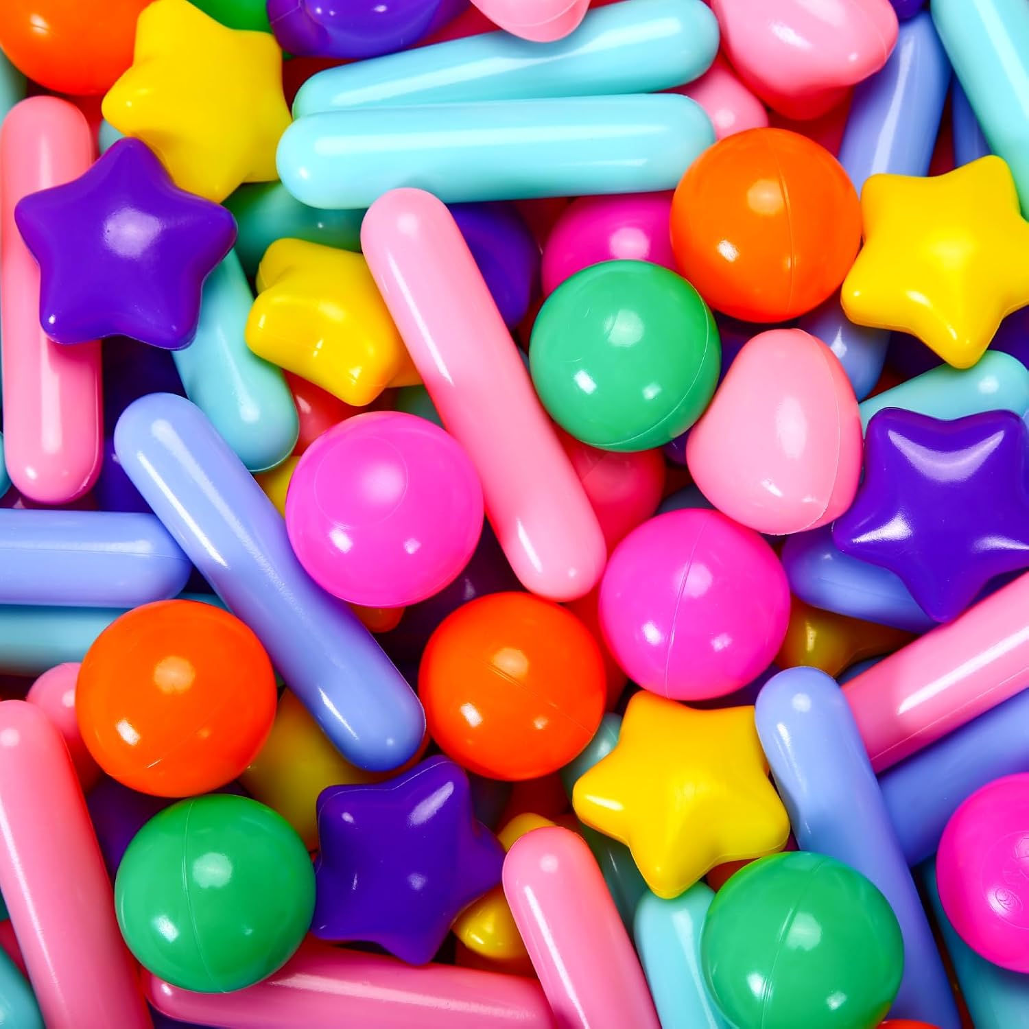 Amazon.com: Heopeis Ball Pit Balls for Ball Pits - 150 Pcs Baby and ...