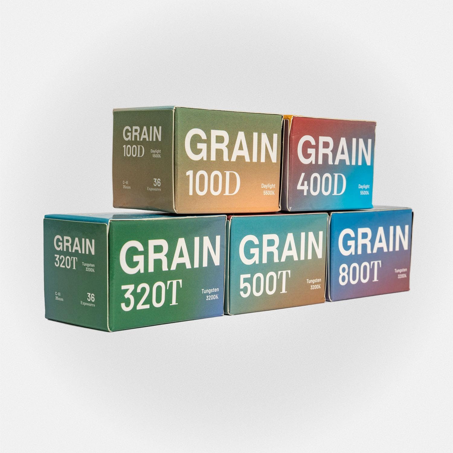 Amazon.com : Grain Color Film Collection 5 Pack Portraits, Party ...