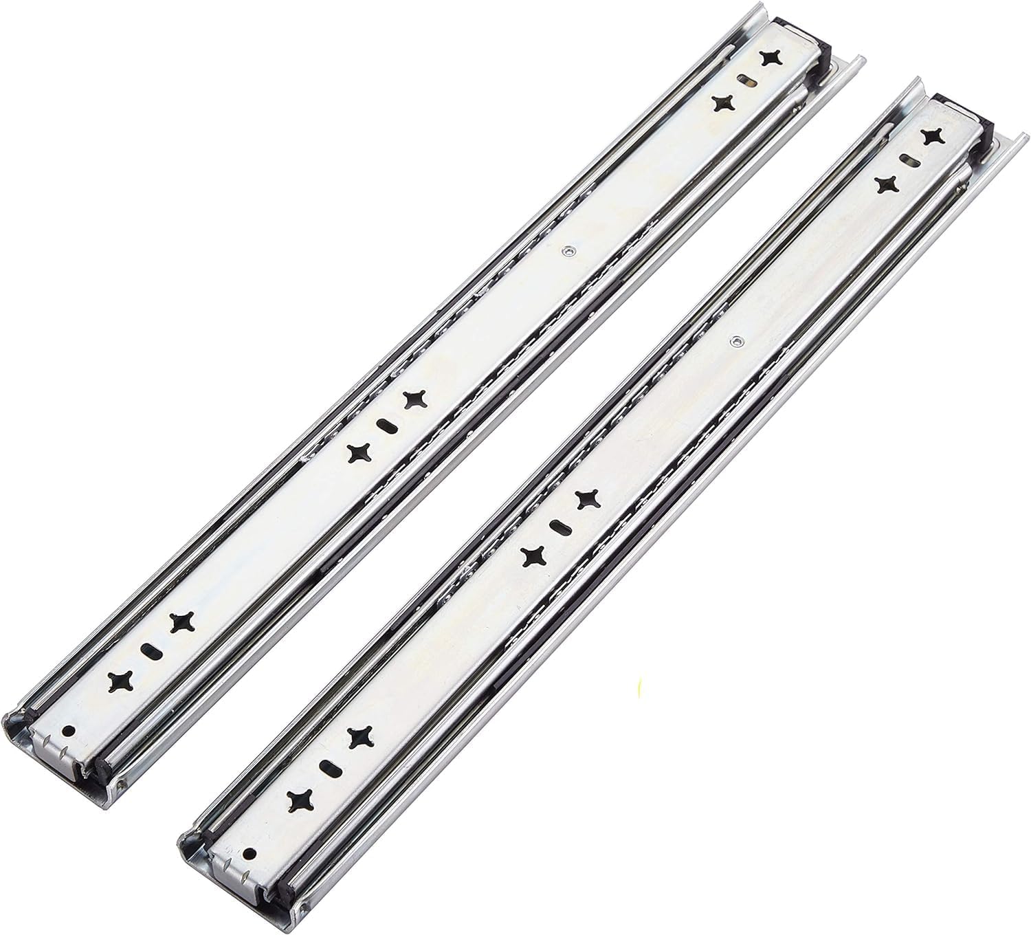 Krasty 36 Inch Heavy Duty Drawer Slides, 1 Pair 260 Lb Full Extension Stainless Steel Ball ...