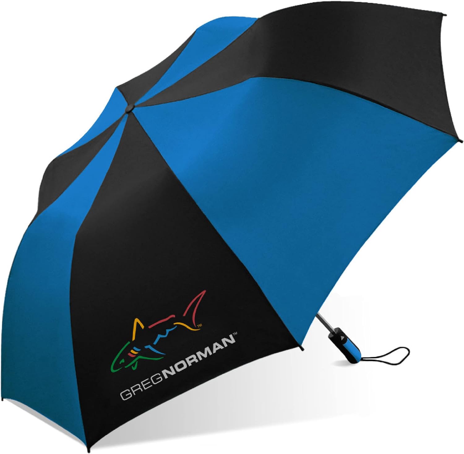 Amazon.com: GREG NORMAN Rain Umbrella, Automatic Two Person Folding ...