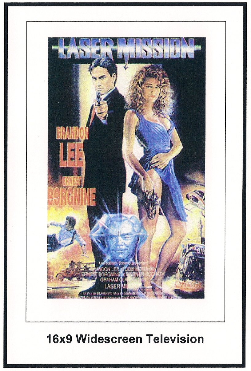 Amazon.com: Laser Mission 16x9 Widescreen TV. : Ernest Borgnine, Graham ...