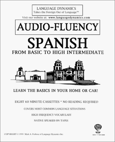 Audio Fluency Spanish/8 One Hour Audiocassette Tapes (Cassettes ...