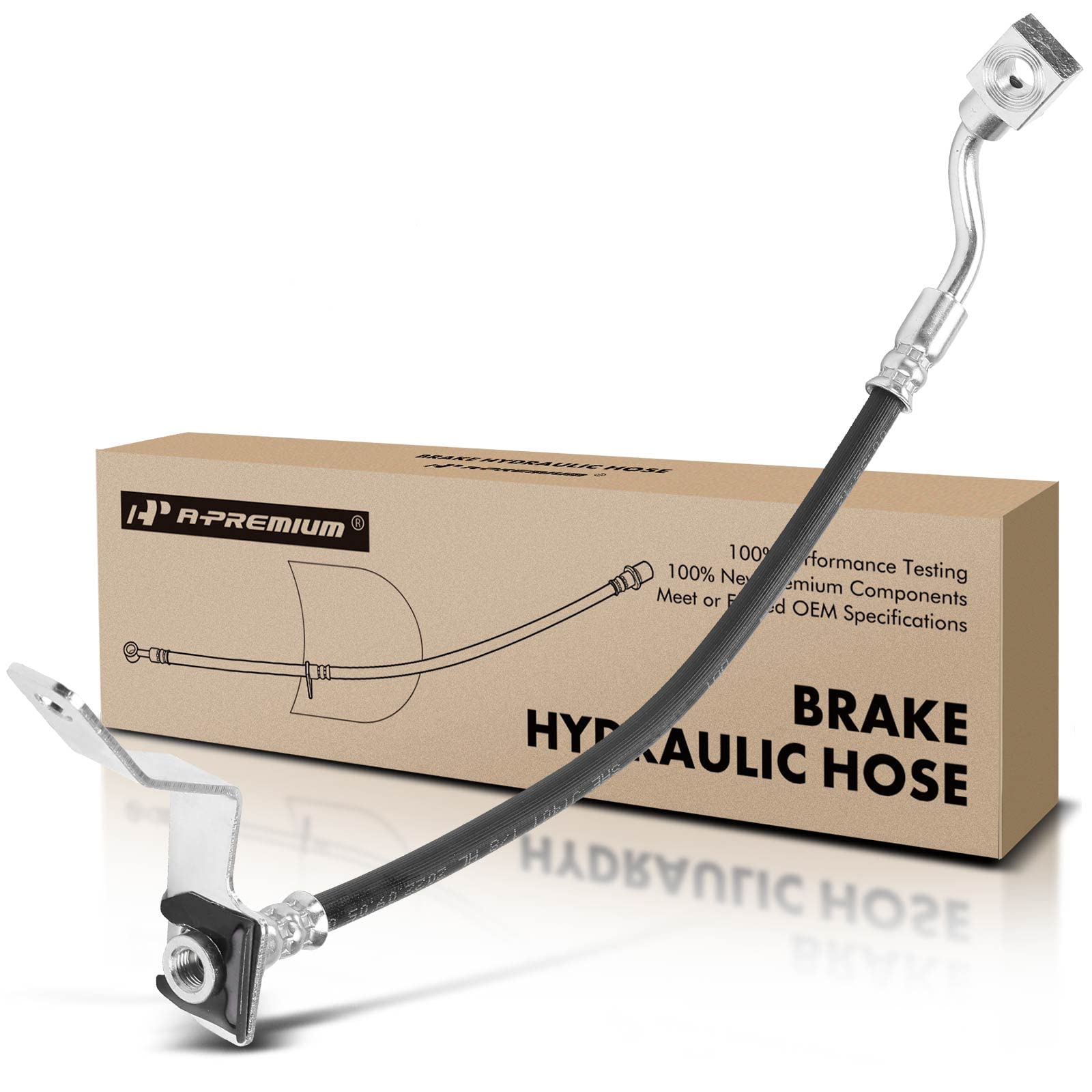 Amazon.com: A-Premium Rear Passenger Side Brake Hydraulic Hose ...