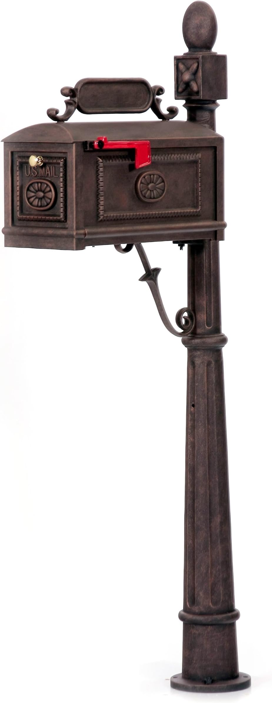 Amazon.com: Better Box Mailboxes Decorative Residential Curbside Cast ...