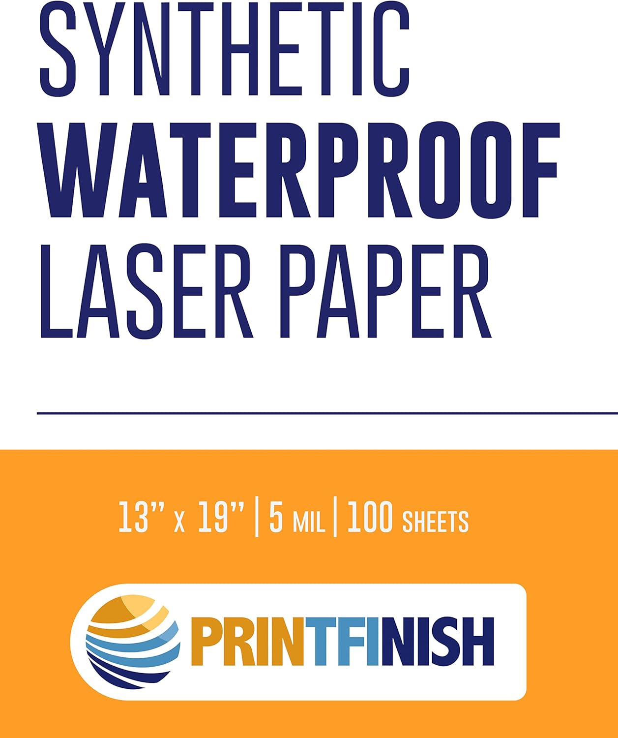 Printfinish Synthetic Laser Paper | 13x19 Weatherproof Copy Paper ...