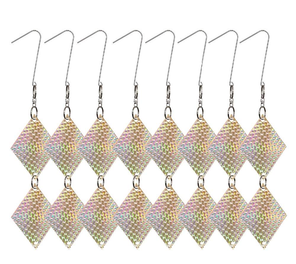 Generic Reflective Bird Deterrent Repellent Discs, Pigeon Hawk Seagull ...